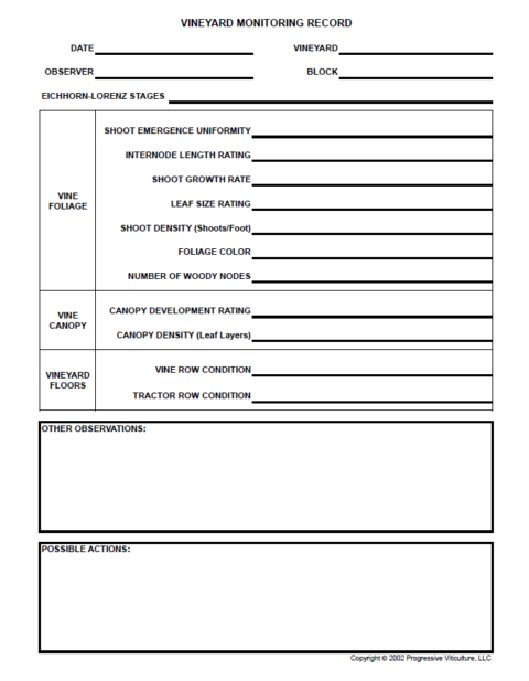 SYSTEMATIC VINEYARD MONITORING FOR EFFECTIVE VINEYARD MANAGEMENT | Lodi ...